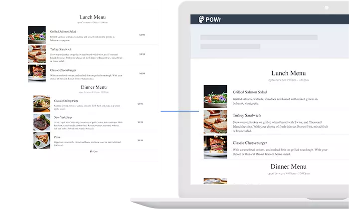 Best Menu App for Splash | Free Menu App