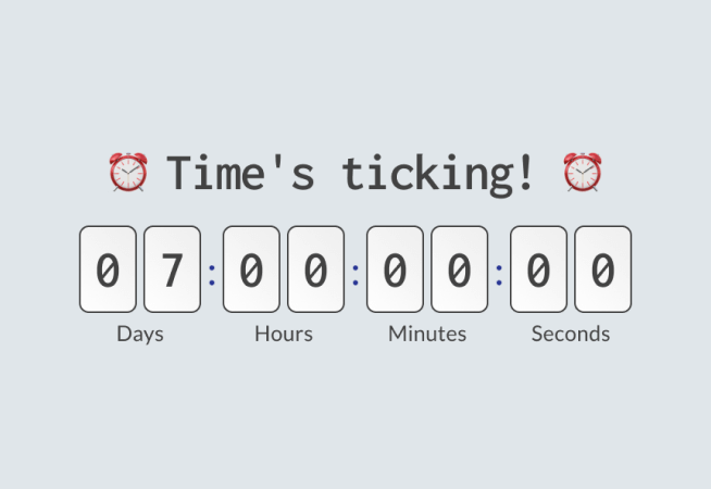 Free Countdown Timer Templates - POWR.io