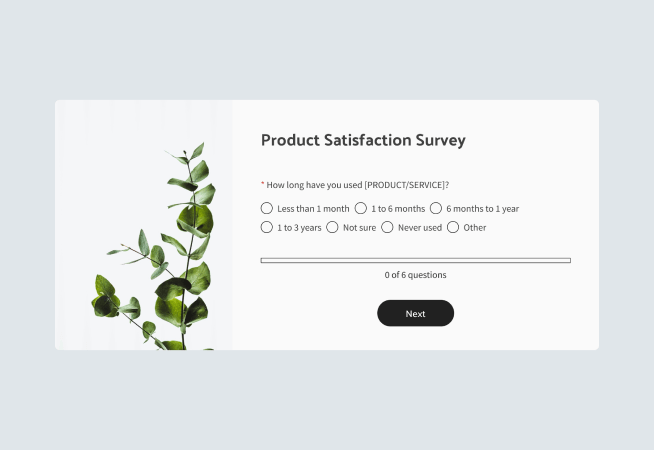 Free Online Survey Templates - POWR.io