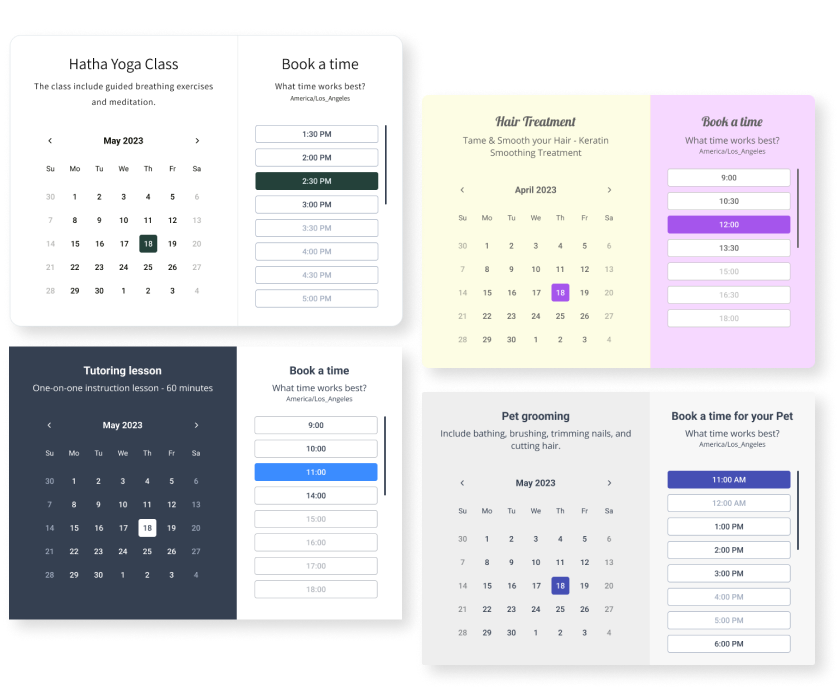 Free Consultation Calendar App for Website: The Best Rated Consultation ...